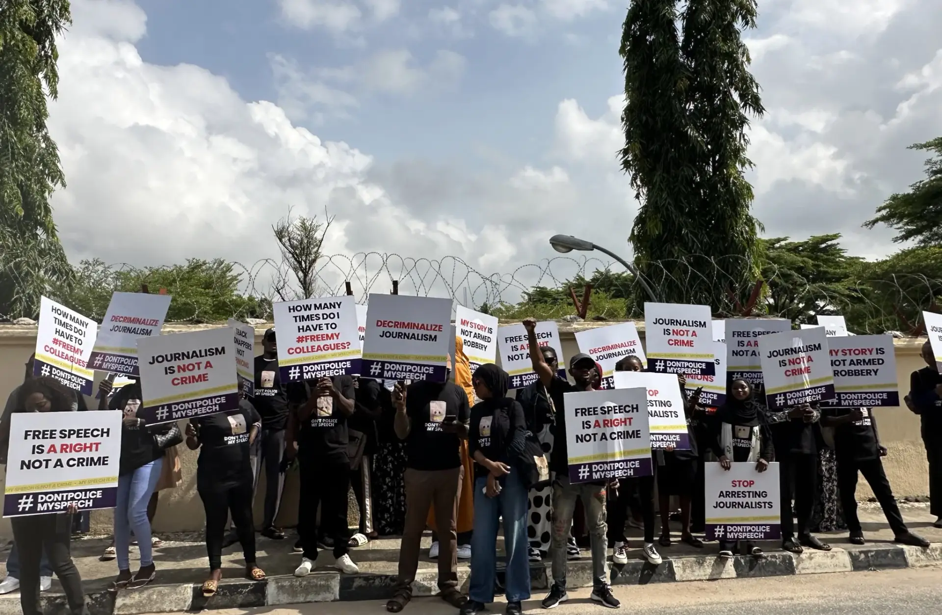 Journalists, Civil Societies Protest Against Free Speech Repression by ...