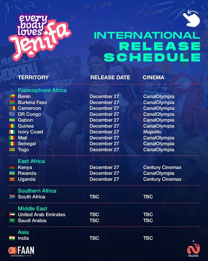 Funke Akindele's "Everybody Loves Jenifa" To Premiere In 30 Countries ...